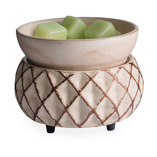 Lattice 2-in-1 Classic Fragrance Warmer | Oliver Candle